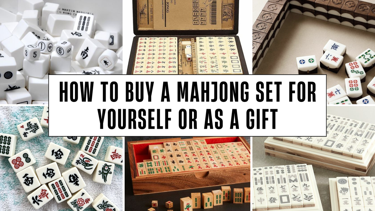 How to Buy a Mahjong Set for Yourself or as a Gift – Mahjong Pros