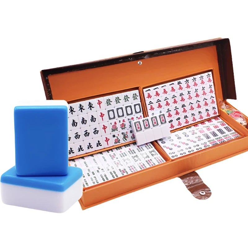 Taiwanese Mahjong Set with Vinyl Case - Mahjong Pros